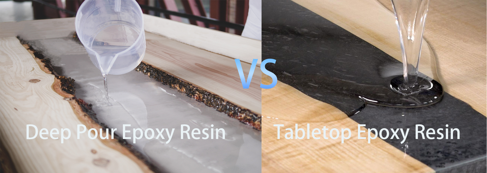Differences Between Deep Pour Epoxy Resin and Tabletop Epoxy Resin